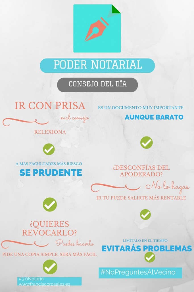 Poder notarial en Sevilla | Notario Francisco Rosales